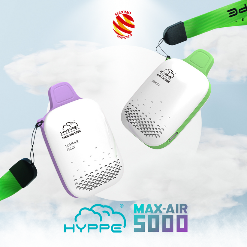 Hyppe Max 5,000 HITS "Pack 10 PZ" – maximomayoreo